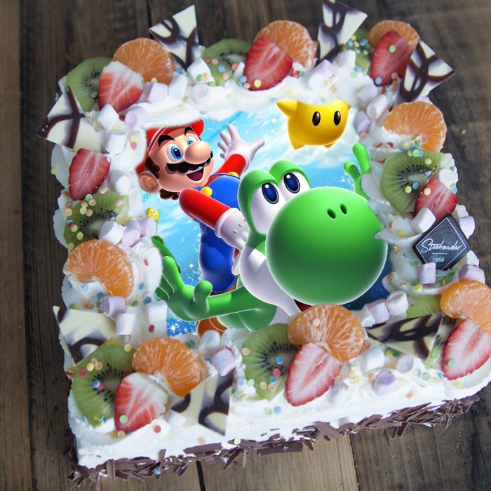 Mario & Vrienden taart - Echte Bakker Steehouder